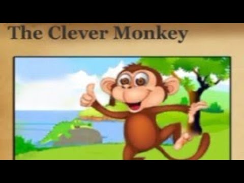 English story (The clever monkey) subscribe.... - YouTube