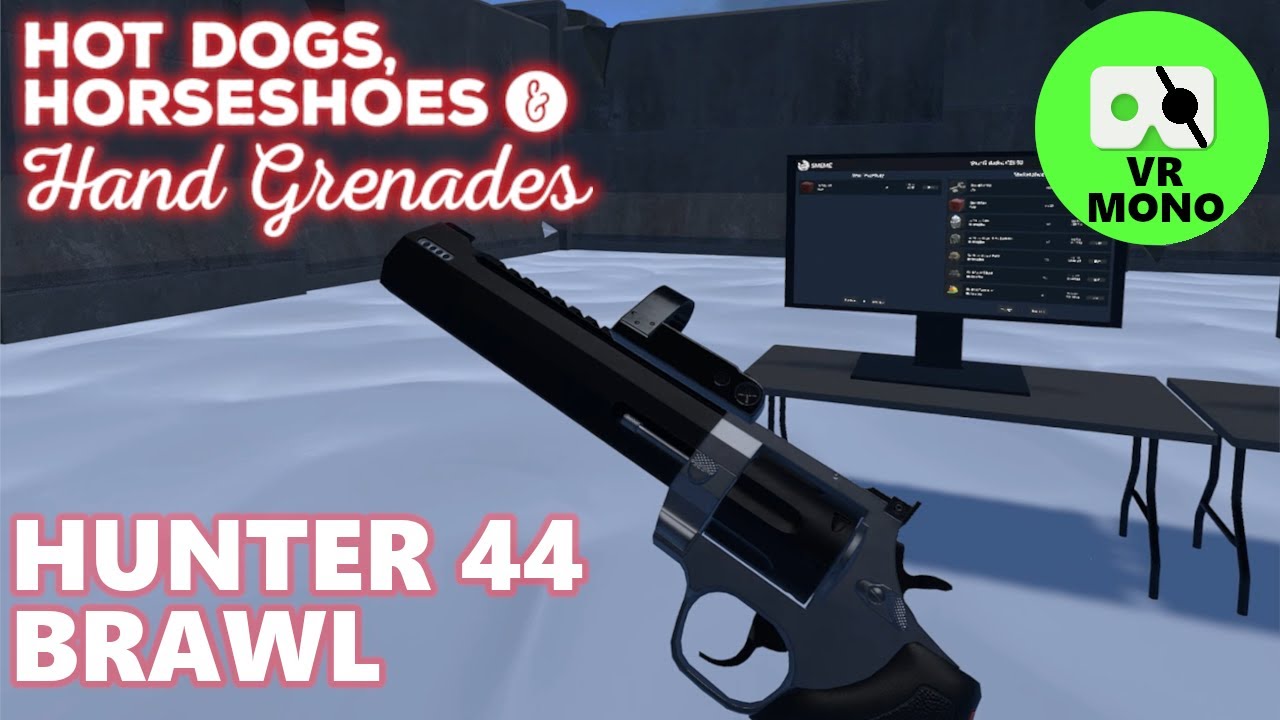 H3VR (Brawl) Hunter 44 (Taurus Raging Hunter) [2D VR Monoscopic] - YouTube