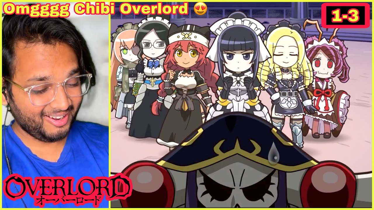 Chibi Overlord ? 😍!! Ple Ple Pleiades 1-3 Reaction ! Overlord: Ple Ple ...