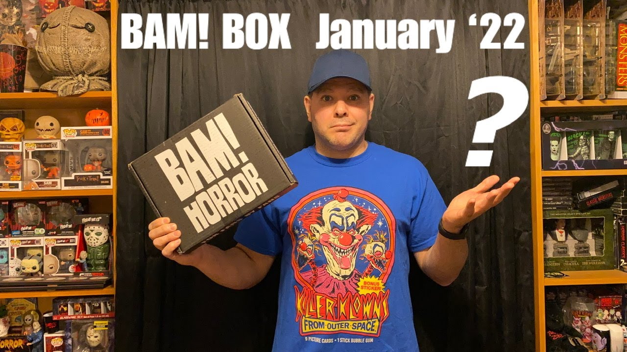 BAM Box Horror January 2022 - YouTube