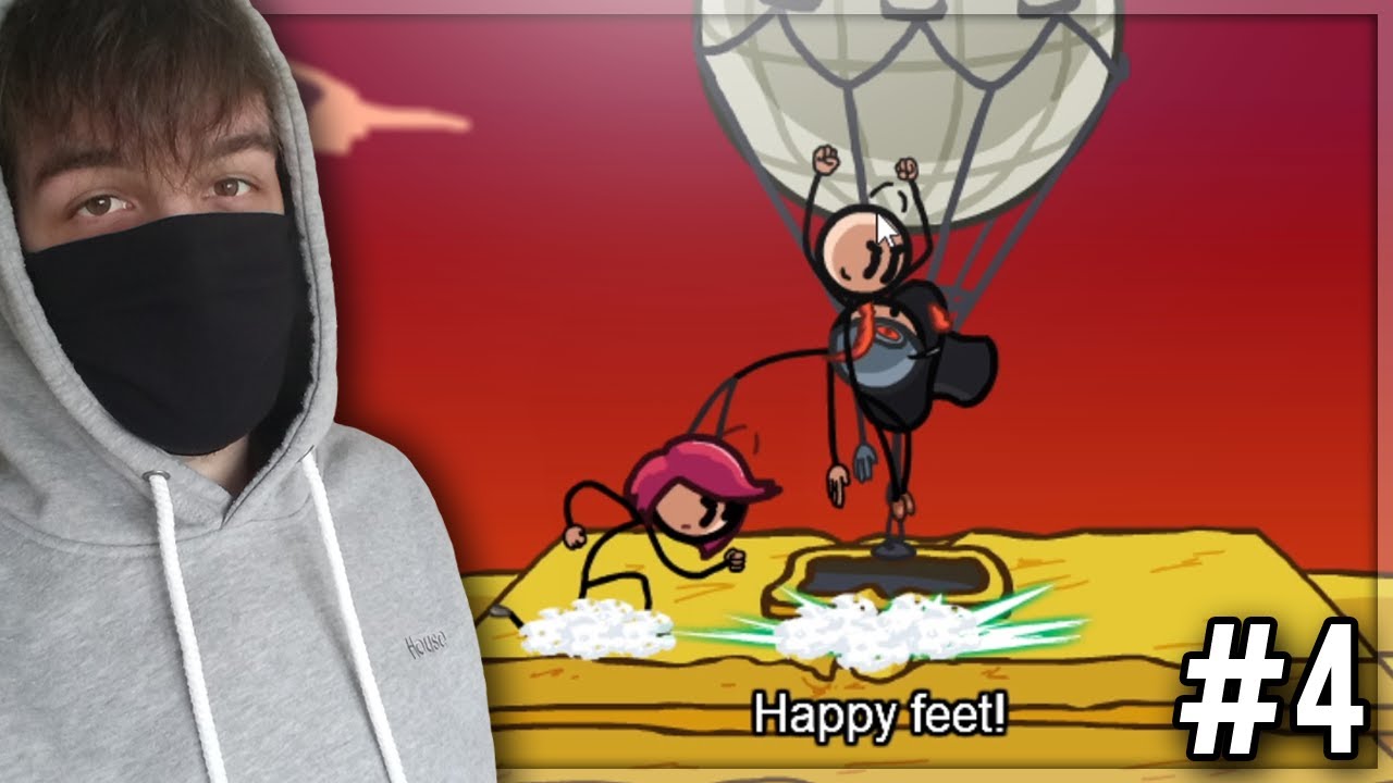 HAPPY FEET WOMBO COMBO! - Henry The Stickmin Collection #4 - YouTube