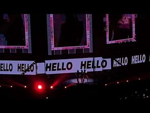 HELLO (Nayeon, Momo, Chaeyoung) Twice lll world tour in Atlanta ...
