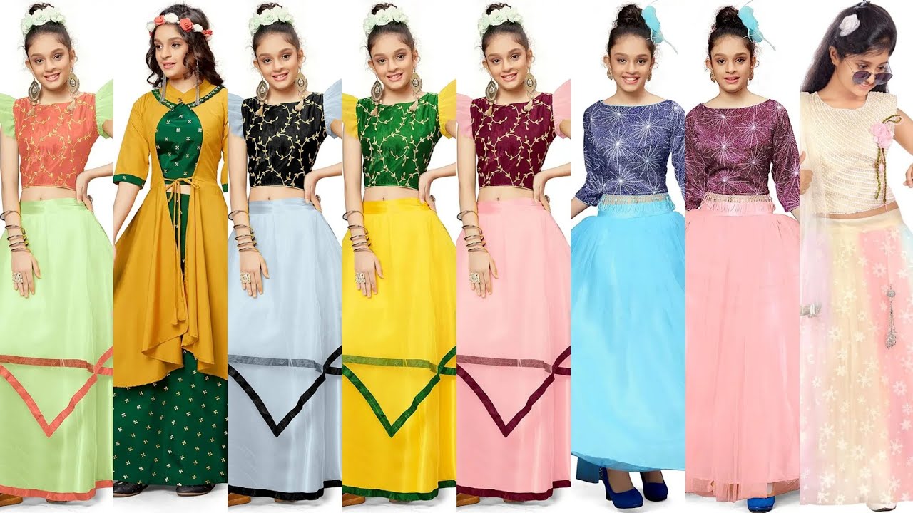 Kids Crop-Top Frock:-₹399 - YouTube