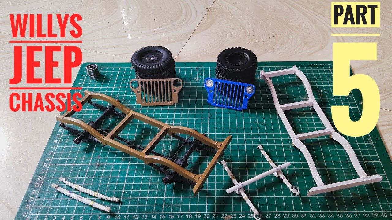 How to make a Willys Jeep Chassis | part 5l SK Miniature - YouTube