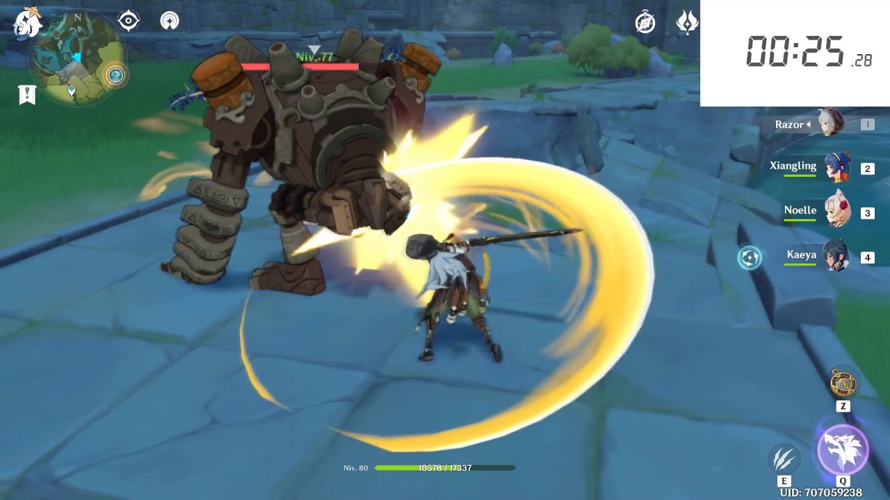 Genshin Impact - Damage Test - Royal Greatsword VS Prototype Aminus ...