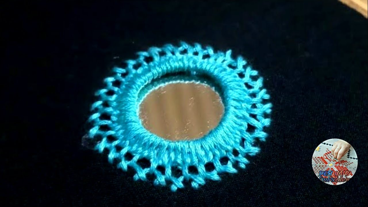 shisha stitching work hand embroidery design 2021 - YouTube