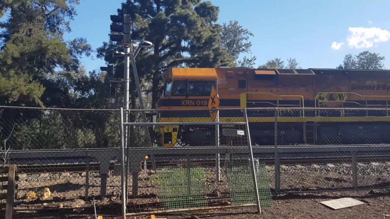 G&N XRN Locomotives passing Muswellbrook - YouTube