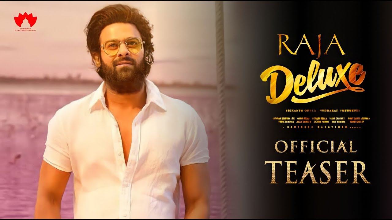 Raja Deluxe - Prabhas Intro First Look Teaser | Raja Deluxe official ...