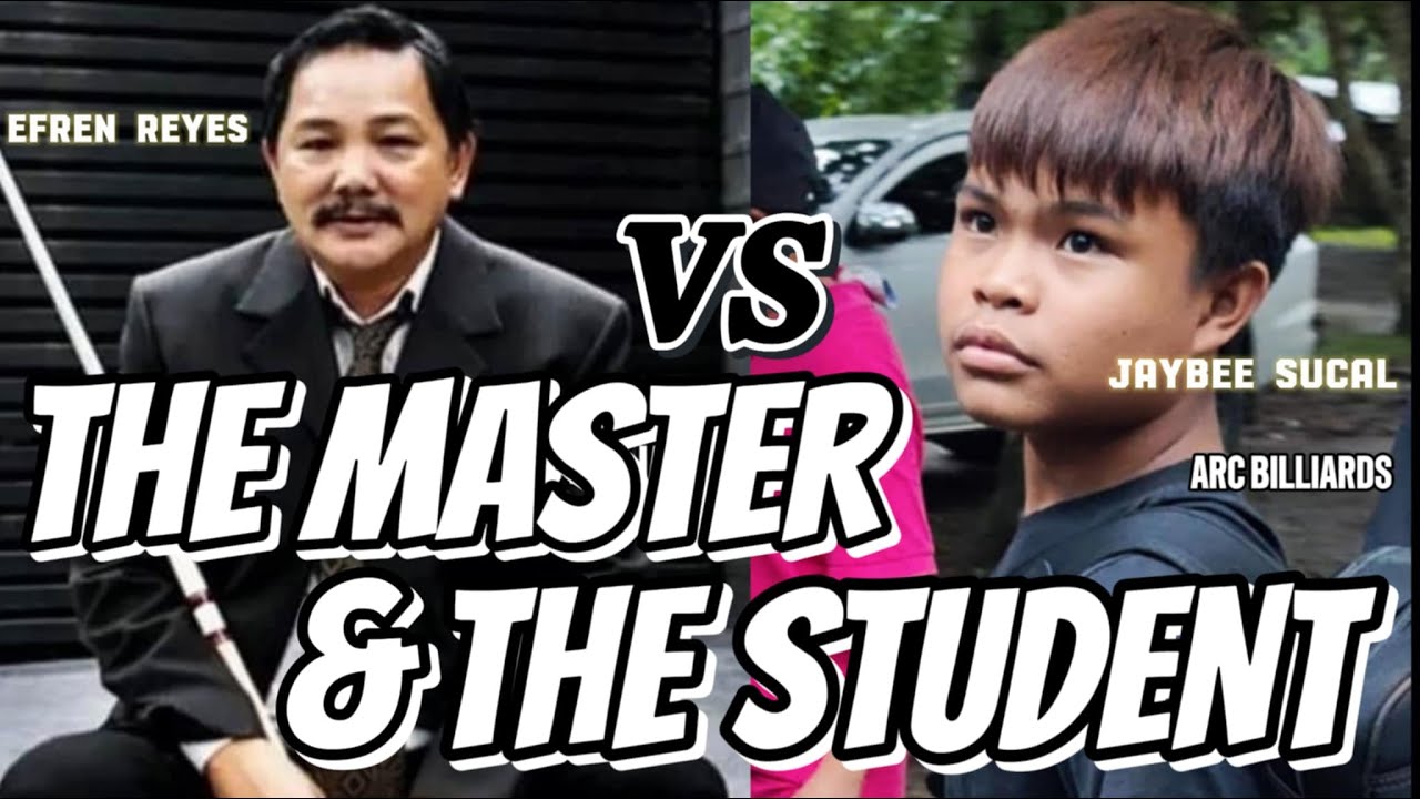 CLEAR COPY | The time has finally come EFREN REYES "BATA" THE G.O.A.T VS Batang KMJS JAYBEE ...