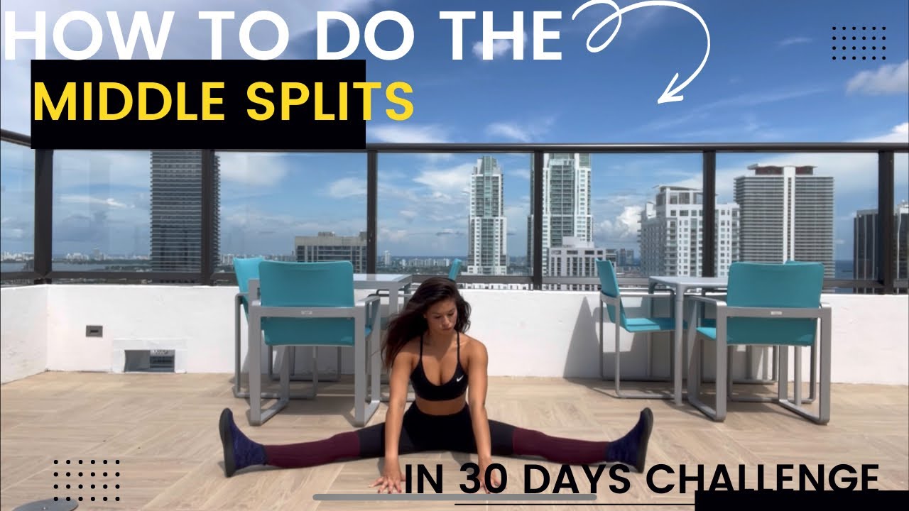 How To Do The Middle Splits In 30 Days Challenge #12 | Alyssa Mei Liu ...