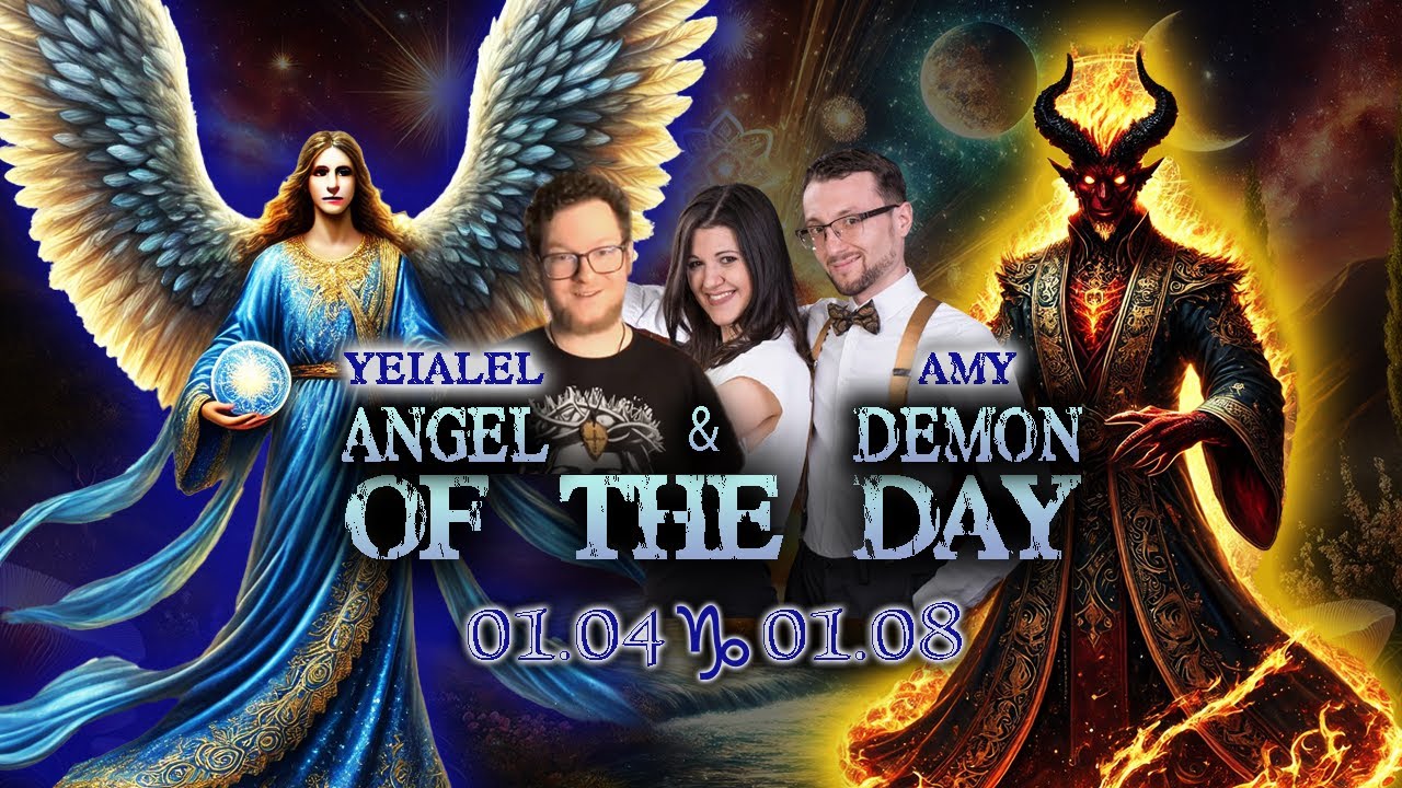 Angel Yeialel & Great President Amy | Angel & Demon of the Day - YouTube