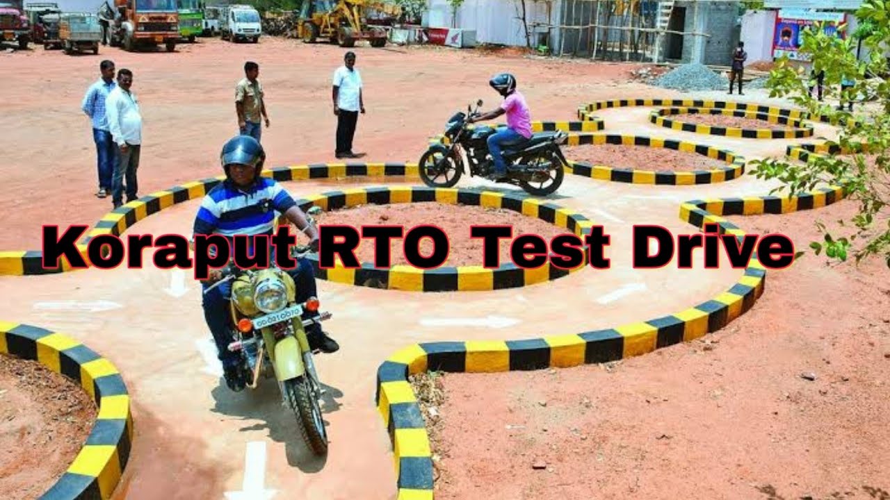 Koraput District RTO Test Drive - YouTube