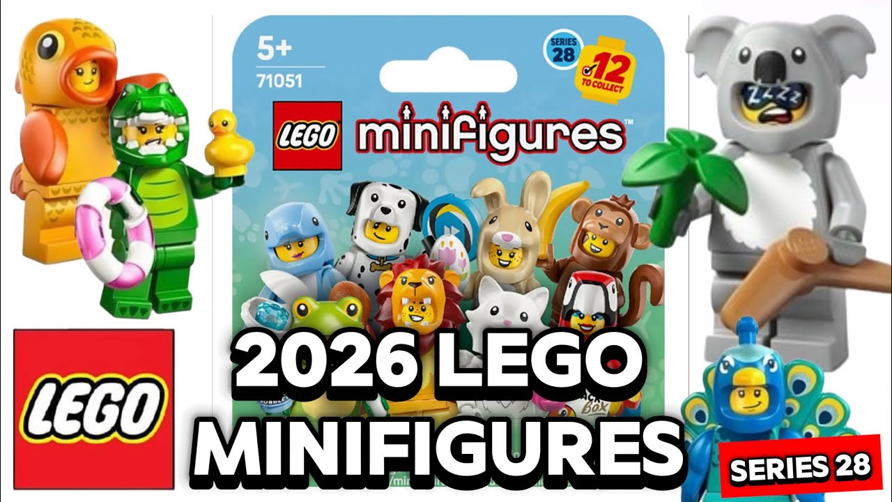 New 2026 Lego Animals Series 28 MiniFigures! (All 12 LEAKED) - YouTube