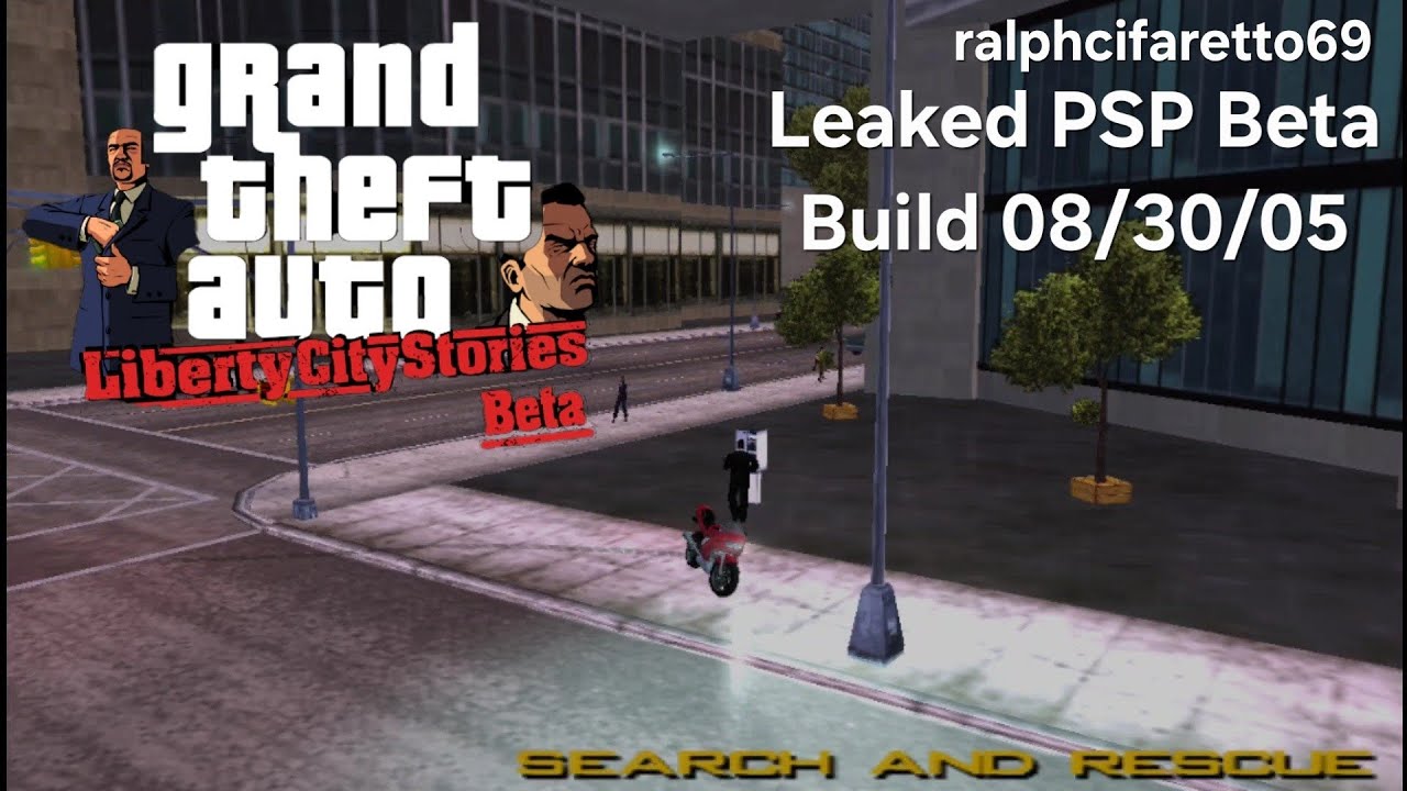 GTA LCS PSP Beta Build - Search And Rescue [39] LEAKED - YouTube