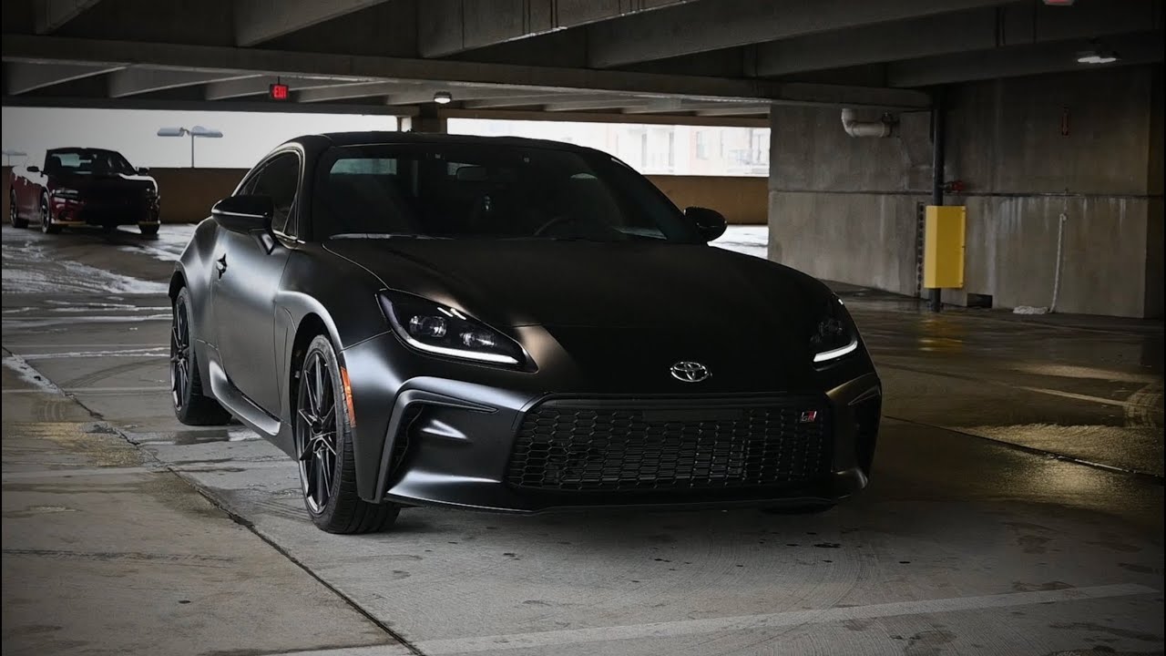 GR-86 Wrap Unveiling - Matte black everything! (Black Panther) - YouTube
