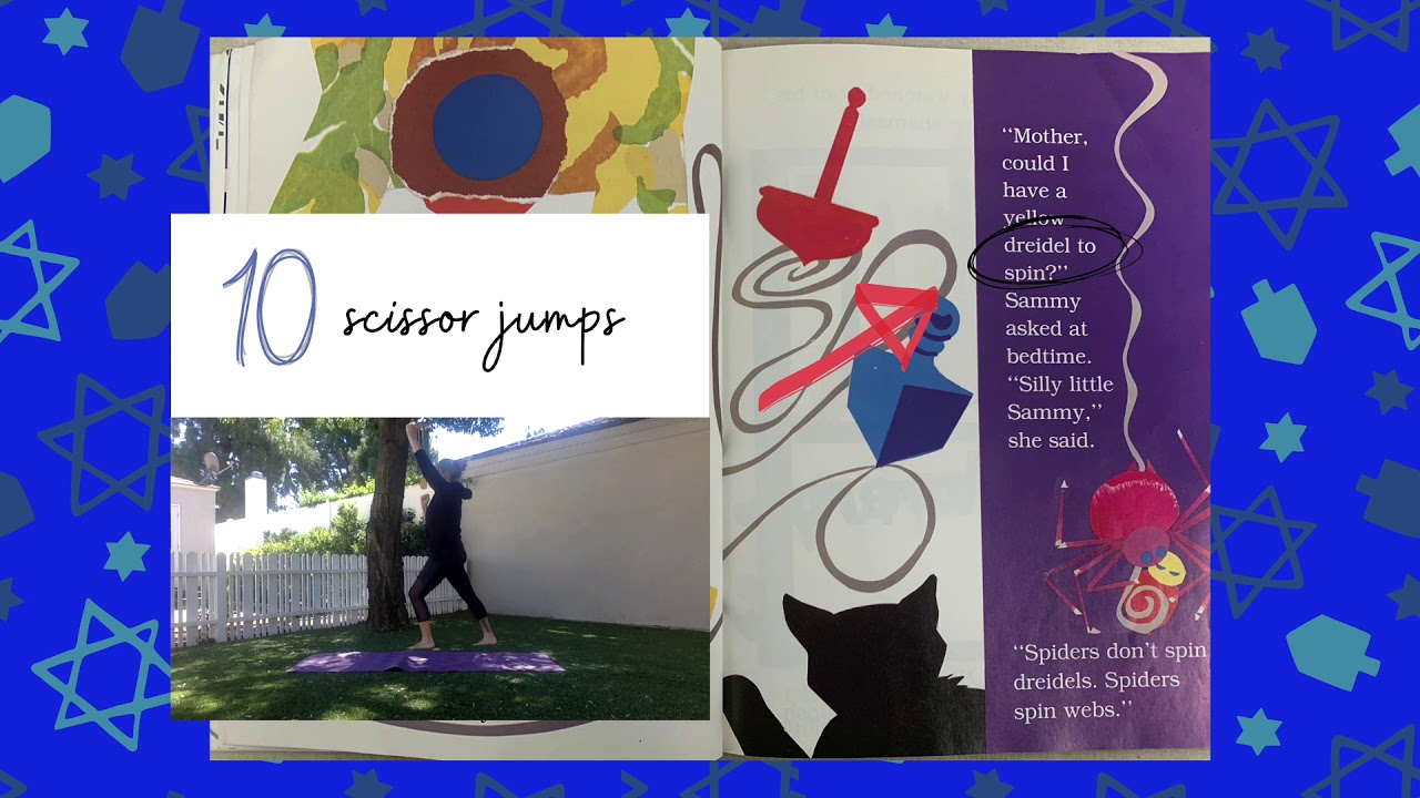 Sammy Spider's First Hanukkah Active Reading - YouTube