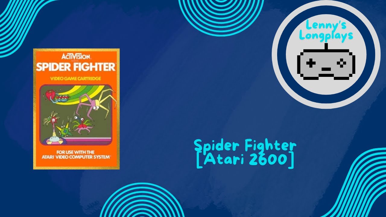 Spider Fighter [Atari 2600] Gameplay 🕷 - YouTube