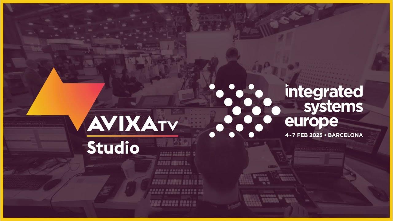 The AVIXA TV Studio is coming to ISE 2025! - YouTube