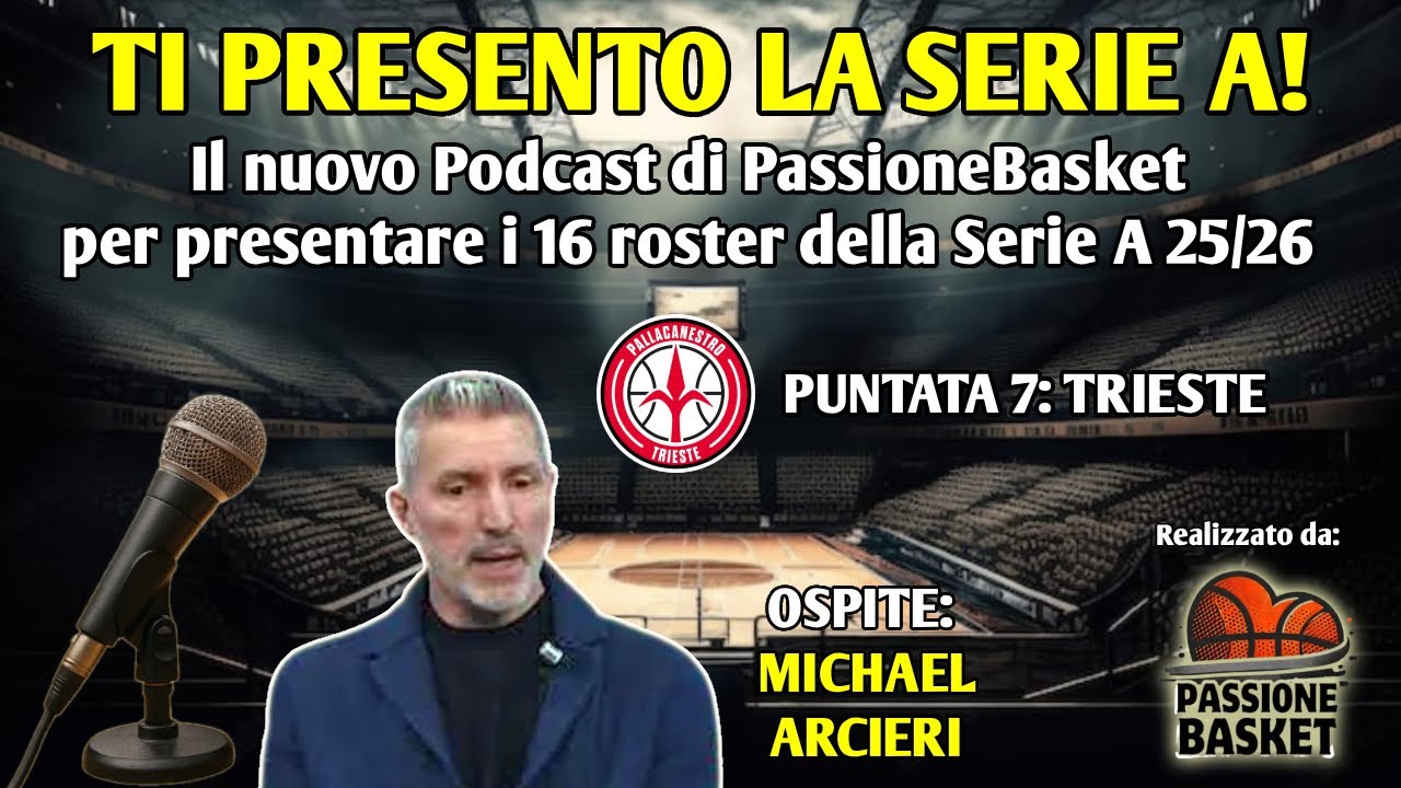 Pallacanestro Trieste 25/26: scopriamo il nuovo roster con il GM ...