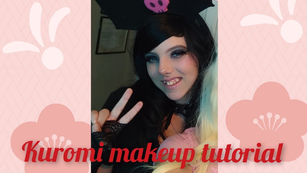 Anime North 2022 Kuromi makeup tutorial - YouTube