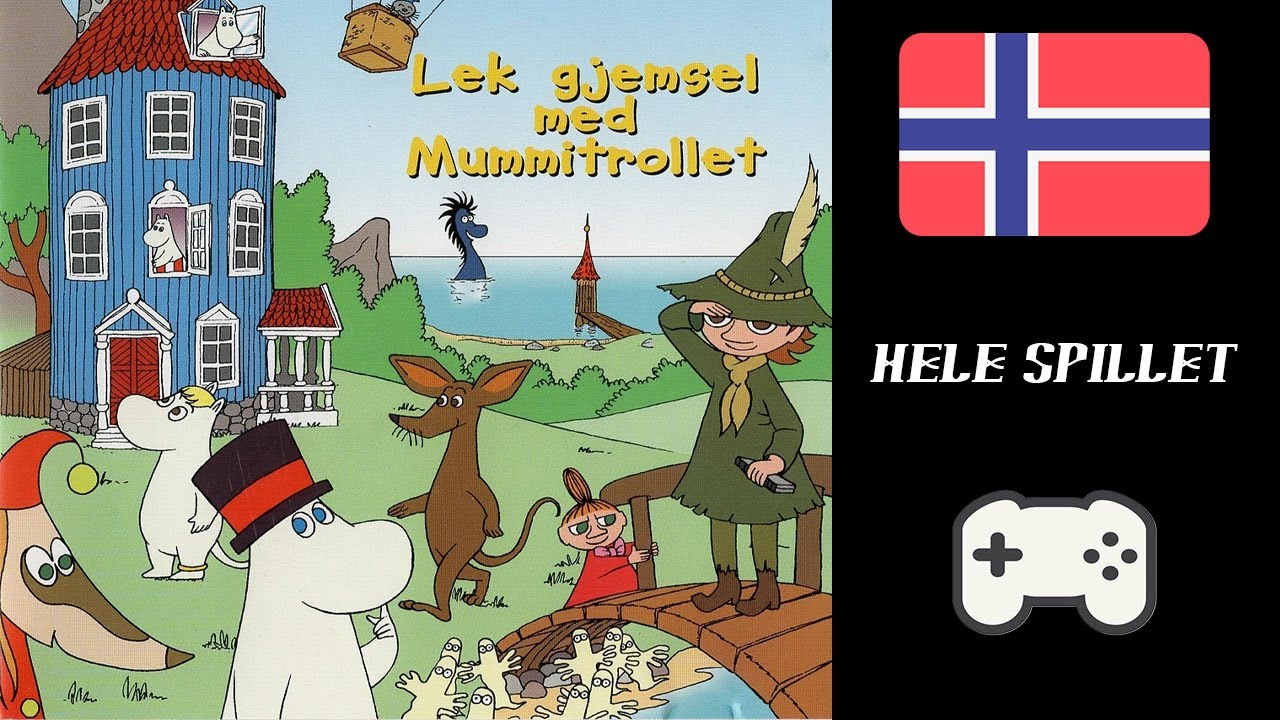 Mummitrollet 1: Lek Gjemsel med Mummitrollet (1995) - PC - Norsk tale ...