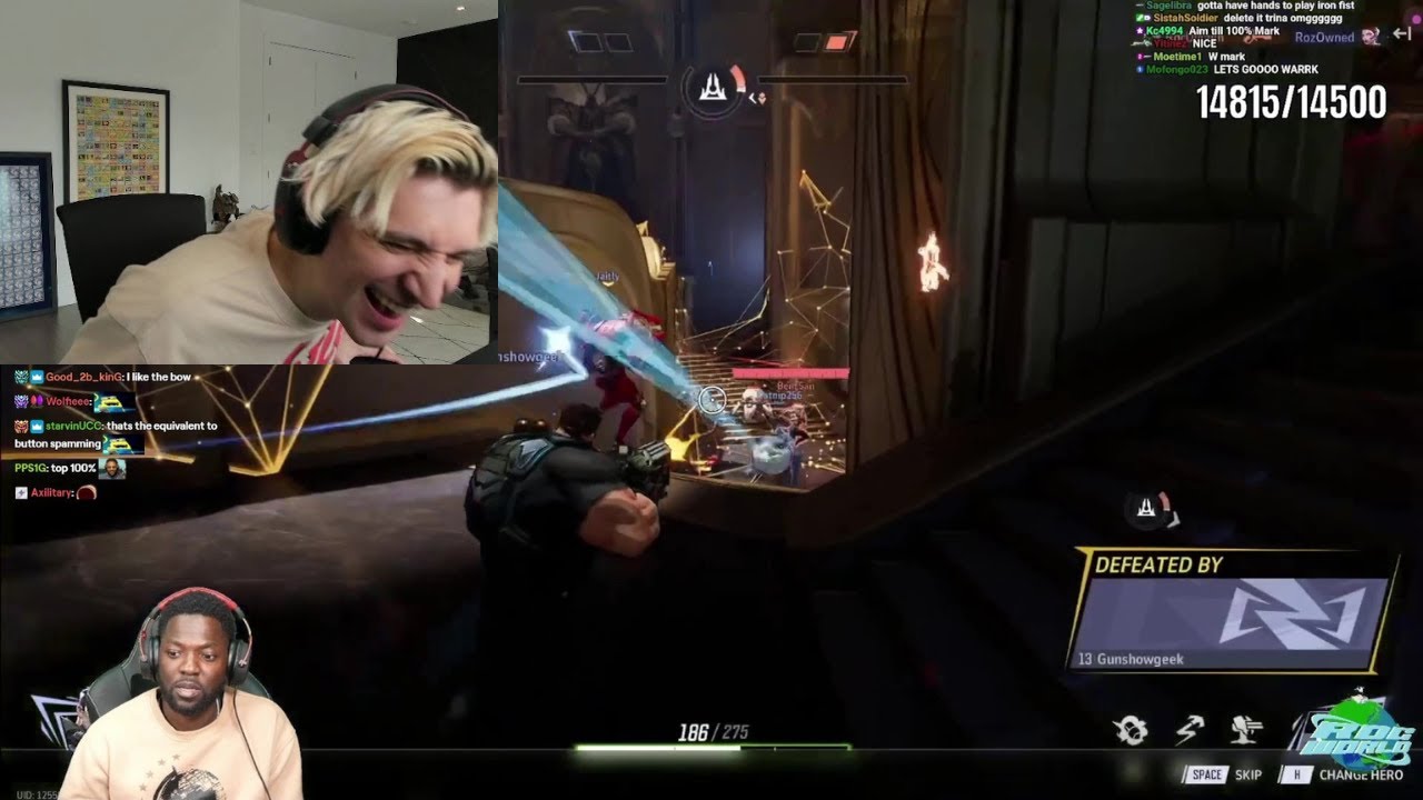 xQc Can't Stop Laughing at RDCgaming's Marvel Rivals Gameplay - YouTube