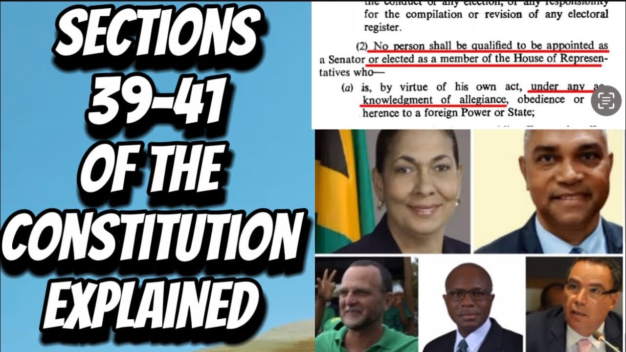 🇯🇲 📚CONSTITUTION EXPLAINED| MORE MPs IN TROUBLE 👀| GOLDING SKIPS AUGUST ...
