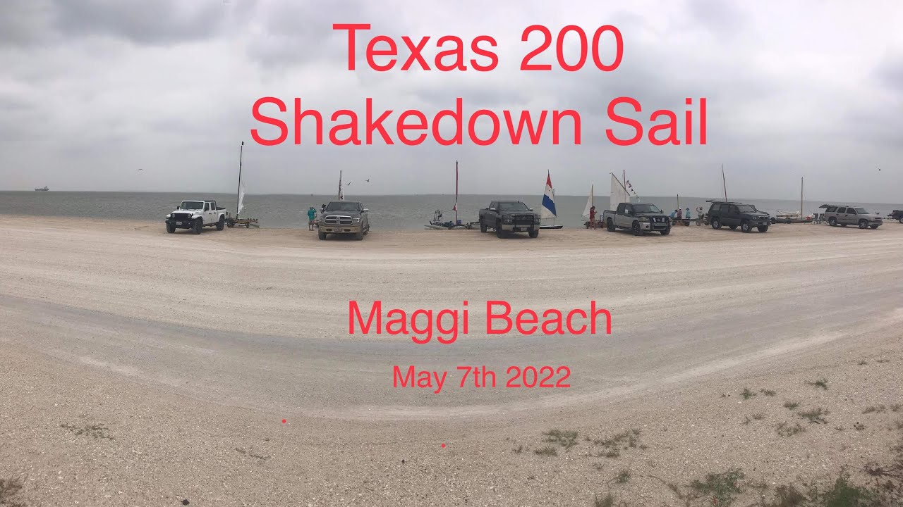 Texas 200 Shakedown Sail 2022 Slingshot 16 Trimaran - YouTube