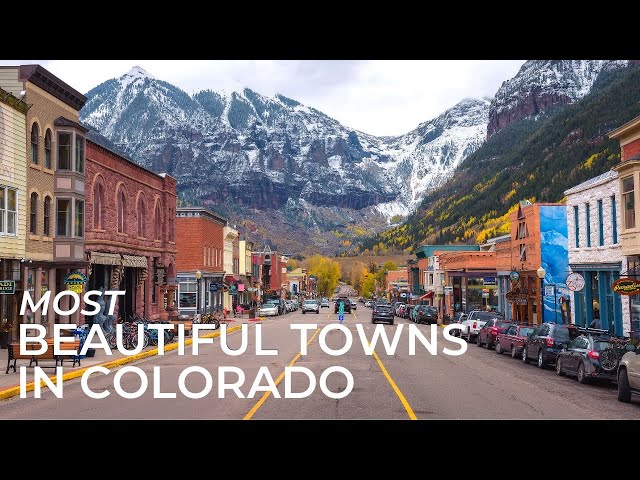MOST BEAUTIFUL TOWNS IN COLORADO: Best Places to Visit in CO ...