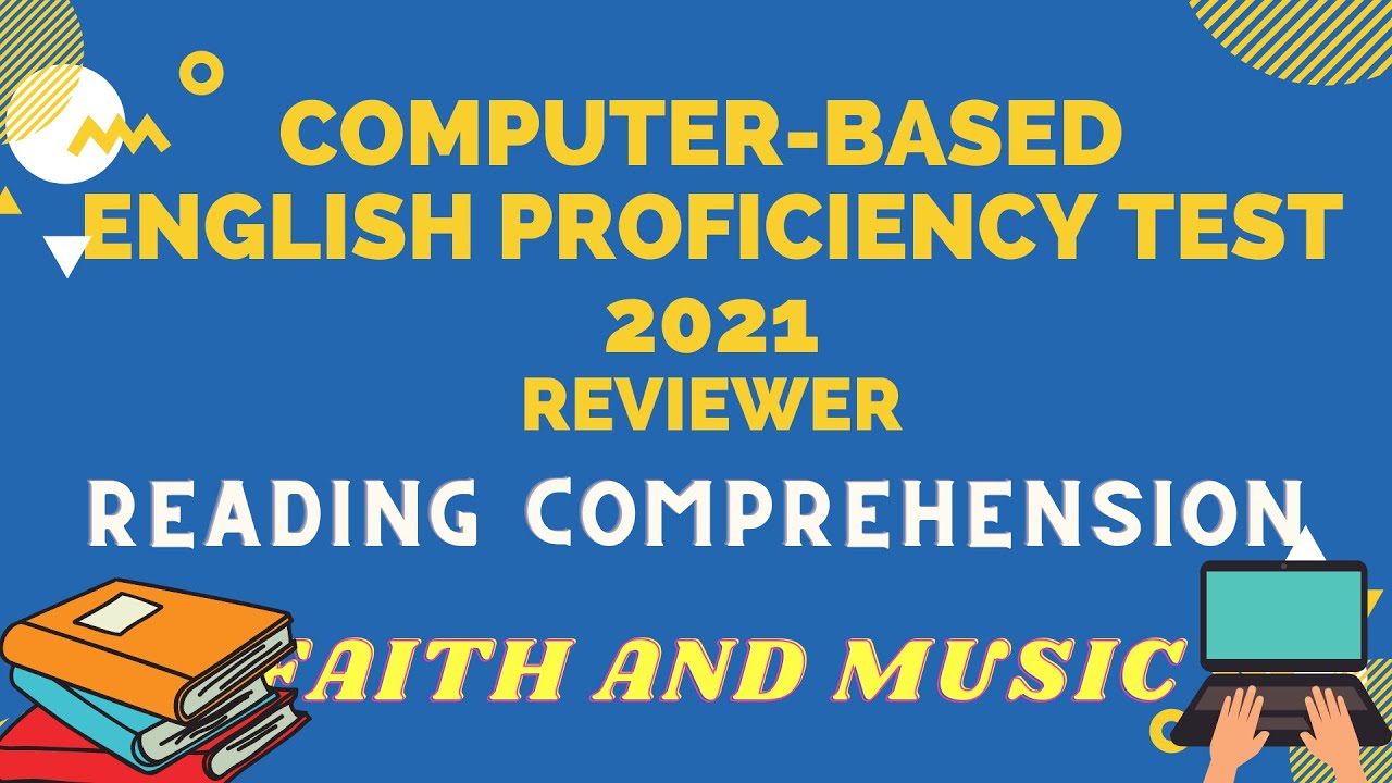 EPT Reviewer 2021 ǀ Reading Comprehension ǀ Faith and Music ǀ DEPED ...