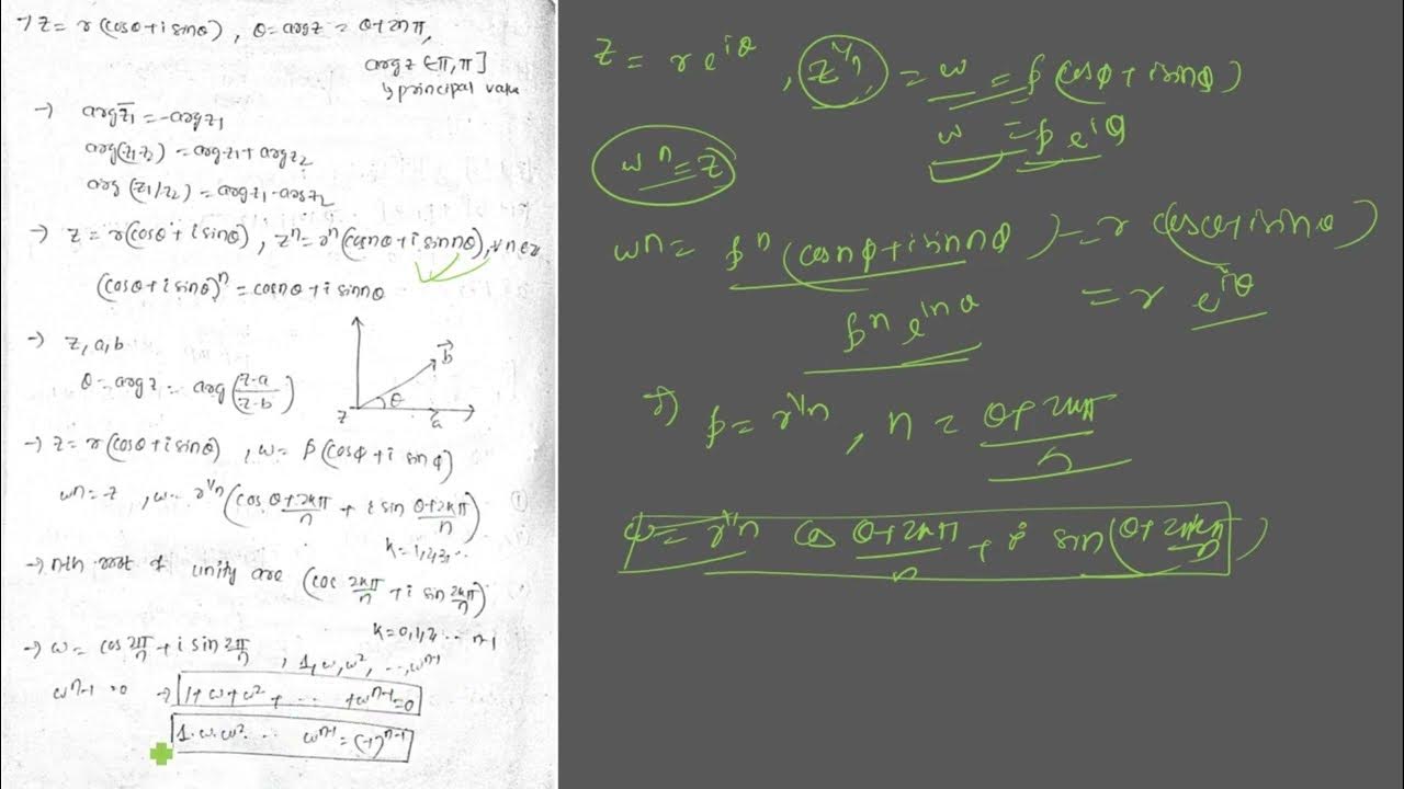 COMPLEX ANALYSIS REVISION UNIT-1 || SSB PGT MATH || OPSC PGT MATH||SSB LECTURER MATH - YouTube