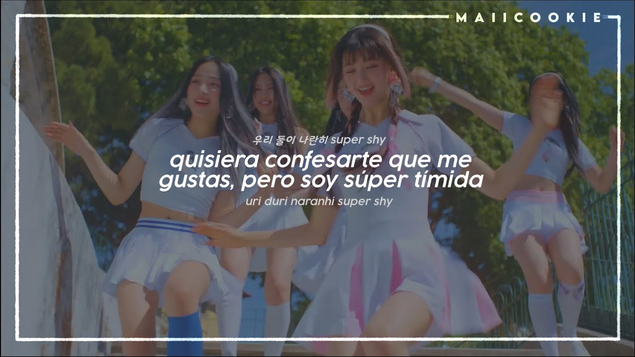 NewJeans - Super Shy - Sub Español/Easy Lyrics/Hangul - YouTube