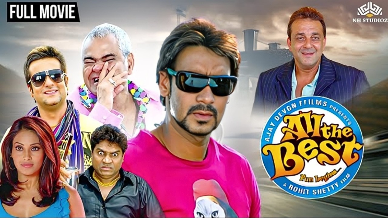 All The Best | Full Comedy Movie 🤣| Ajay Devgn, Sanjay Dutt, Johnny ...