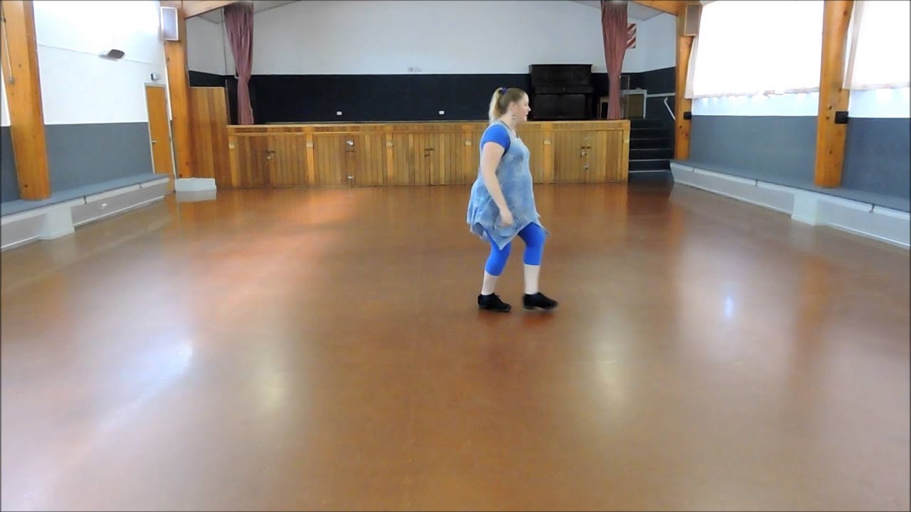 Celtic Heartbeat line dance - Maggie Gallagher - YouTube