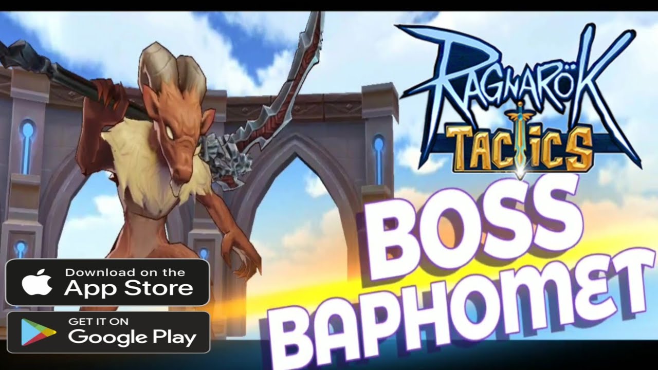 RAGNAROK TACTICS Baphomet Boss Fight (Free Android/IOS Game) - YouTube