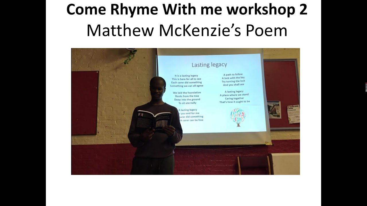 Kingston Poetry workshop 2 - Come Rhyme with me - YouTube