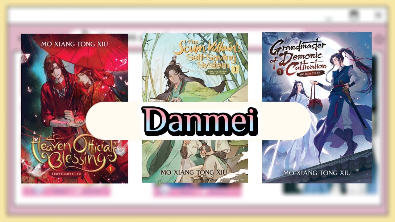 What is Danmei || BL Novel Recommendations - YouTube