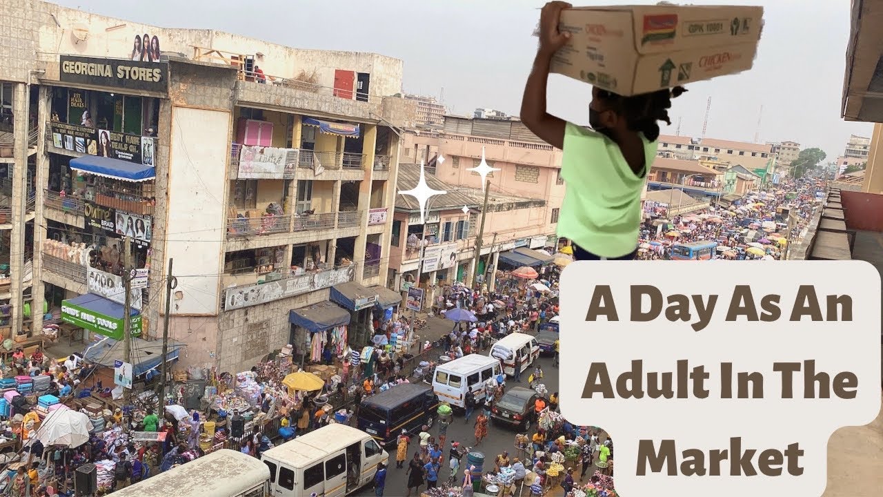CHILD KAYAYO \\ LEARNING HOW TO SHOP AND CARRY IN THE MARKET \\ LIFE IN ...
