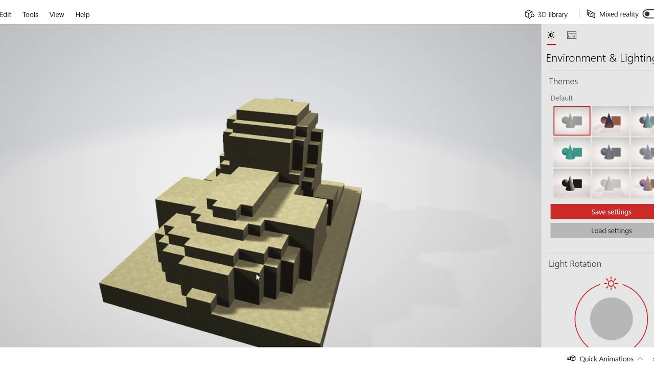 3D Models made by Minecraft education edition - YouTube