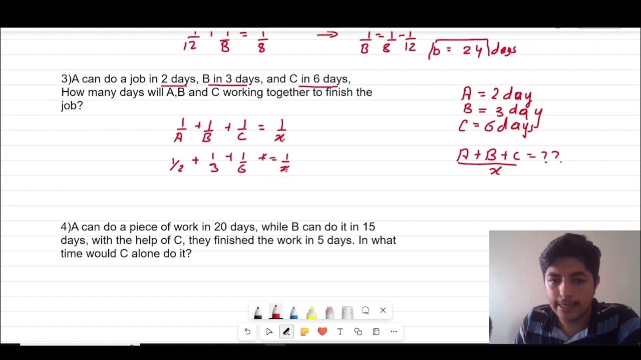 Mastering Time and Work: Fast Entry Test Preparation | Basic Math ...