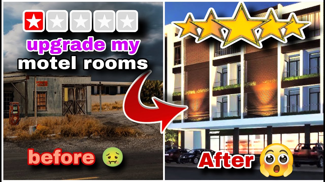 Open new Luxury hotel 🤑 | upgrade my motel rooms 😱 | #1 | supermarket ...