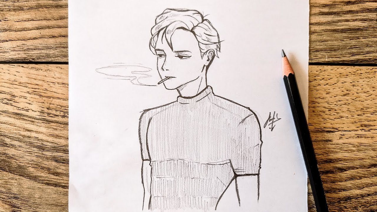 How to draw a male face and body || How to draw a boy body parts || boy ...