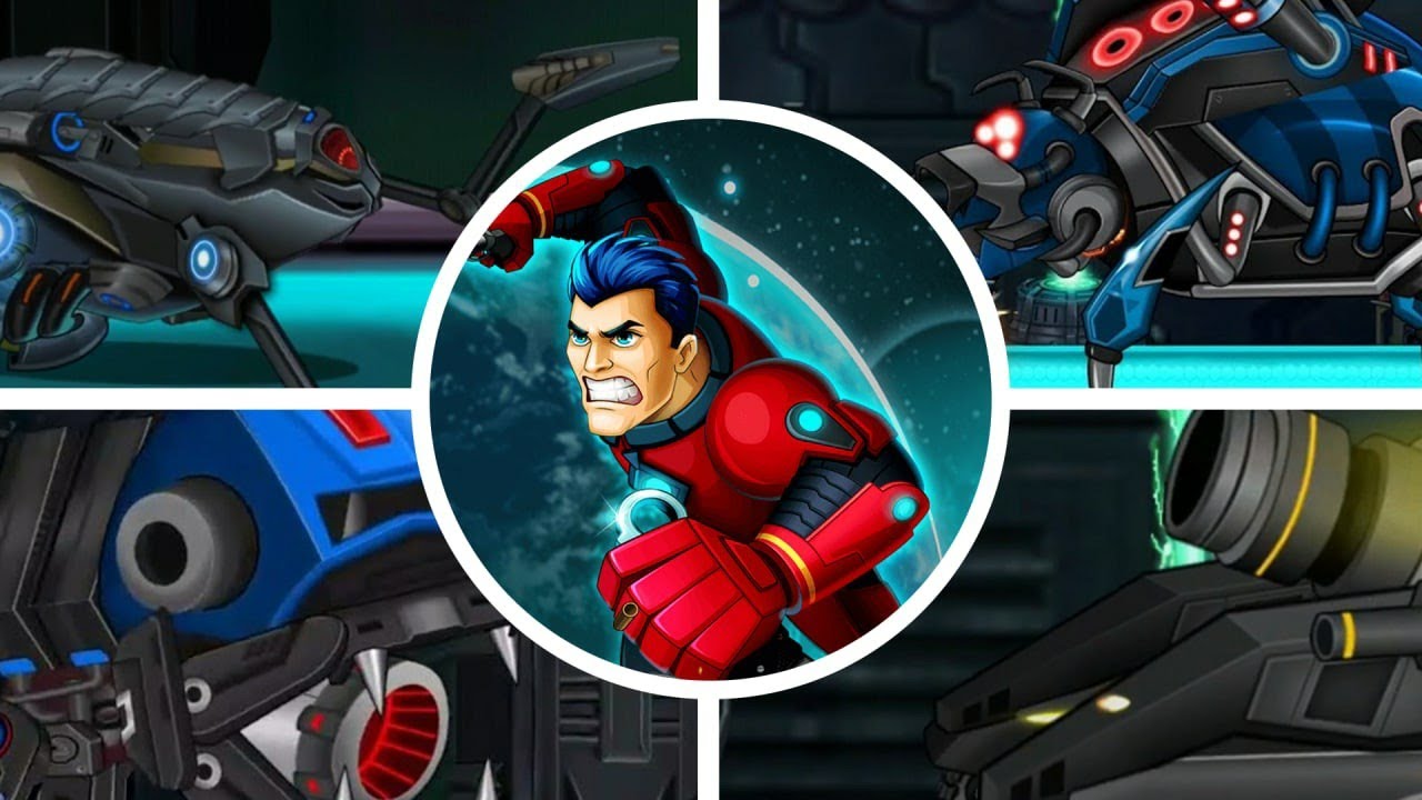 Alpha Guns 2 - Boss Rush Mode (All Powerful Bosses) - YouTube