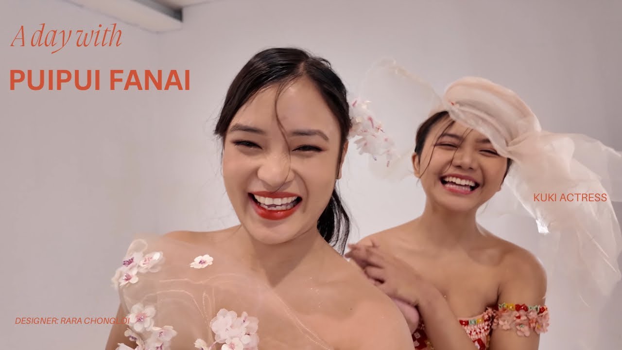 a day with kuki actress puipui fanai / jaikim - YouTube