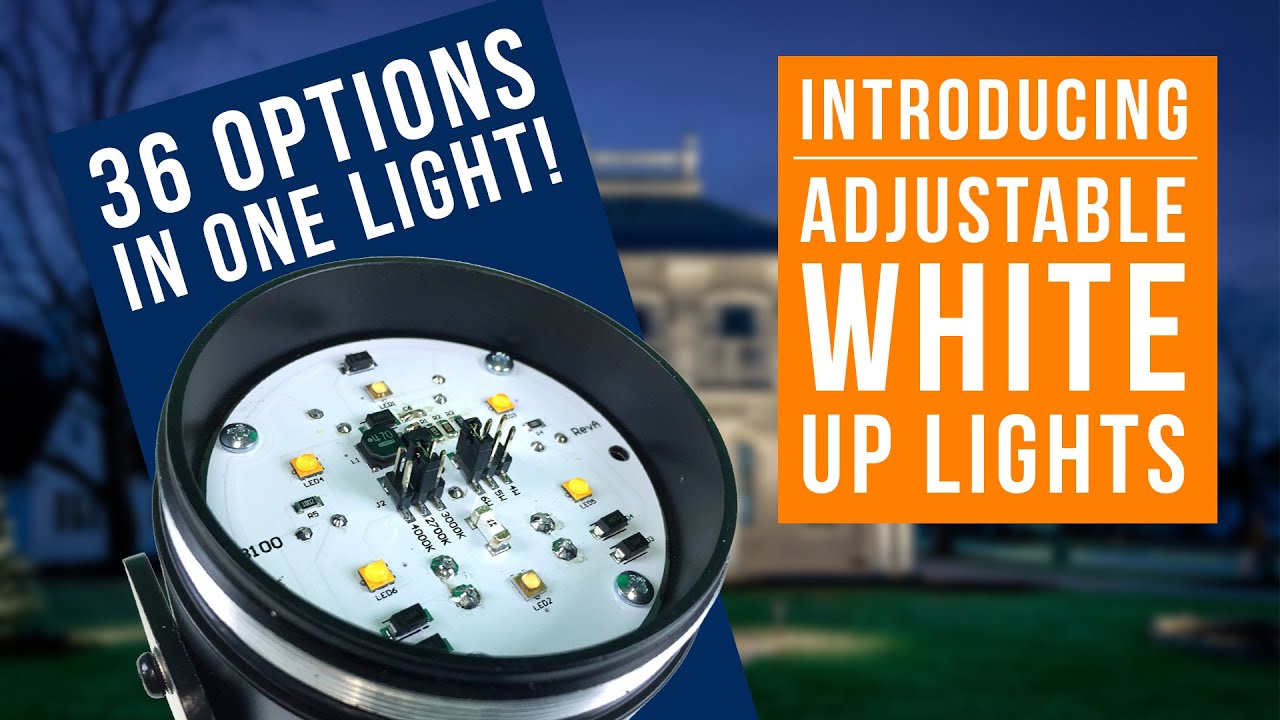 Introducing Adjustable White Up Light | Haven Lighting - YouTube