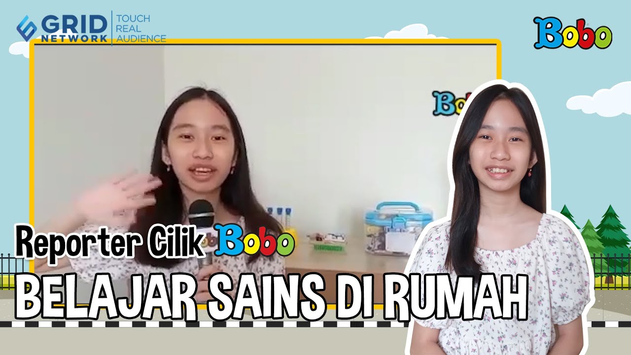 Kreatif - Belajar Sains di Rumah - Reporter Cilik Bobo - Giselle ...
