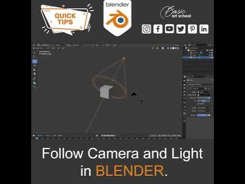 how to make camera follow object in Blender #Shorts - YouTube