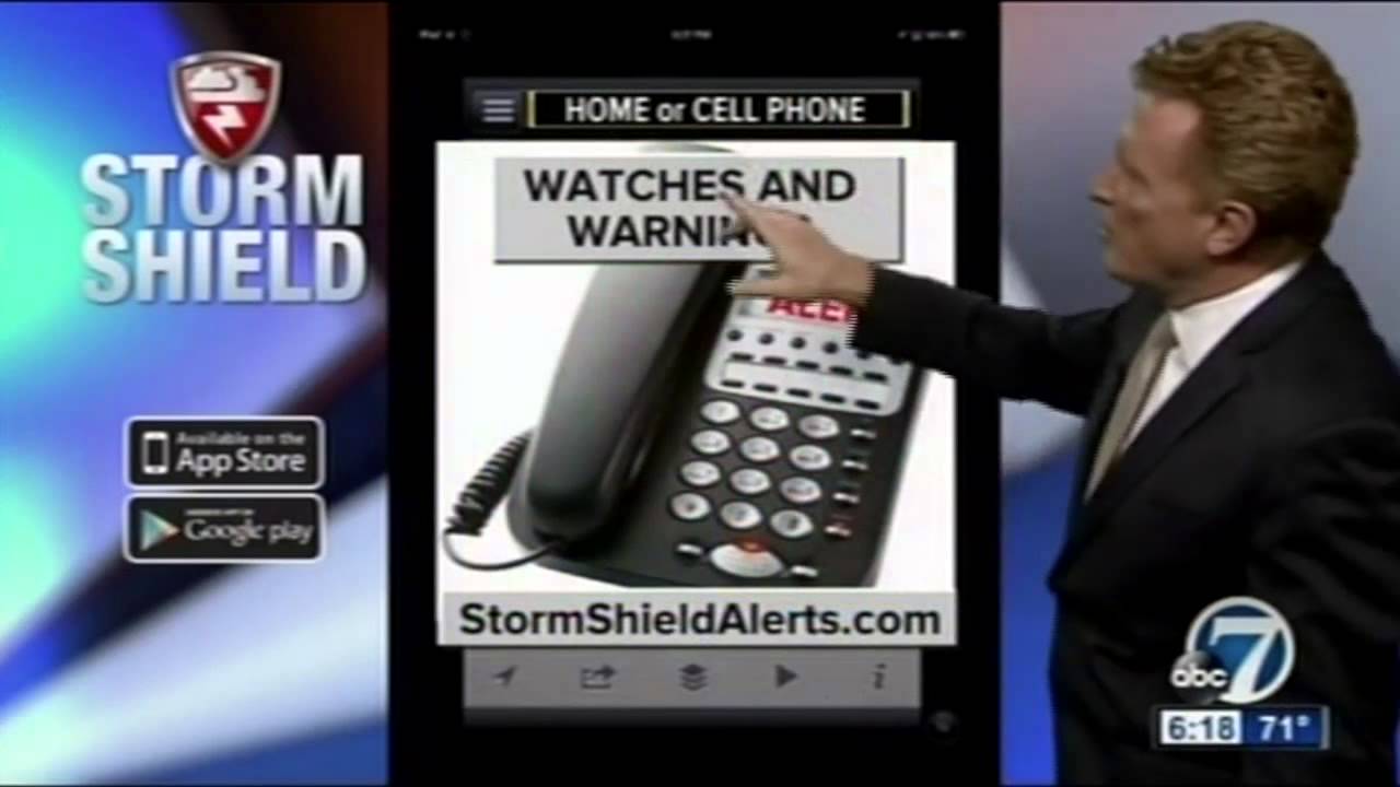 Meteorologist Mike Nelson introduces Storm Shield Phone Call Alerts ...