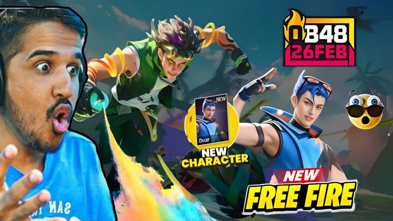 FREE FIRE NEW OB48 UPDATE CHARACTER😱😱 @DesiGamers_@RaiStar ...
