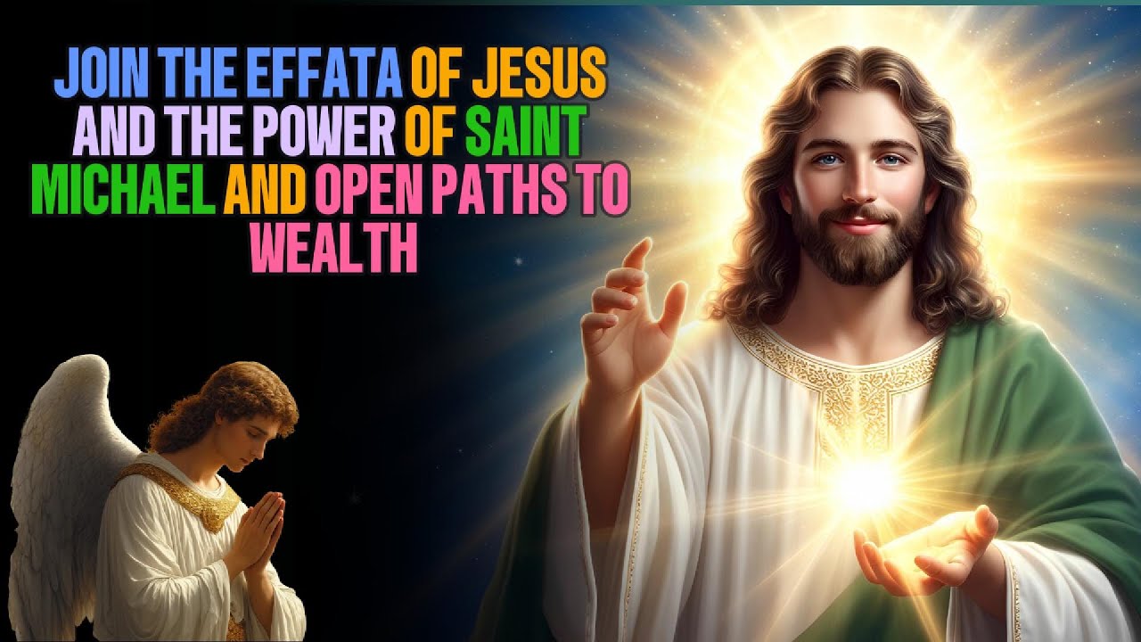 JOIN THE EFFATA OF JESUS AND THE POWER OF SAINT MICHAEL AND OPEN PATHS ...